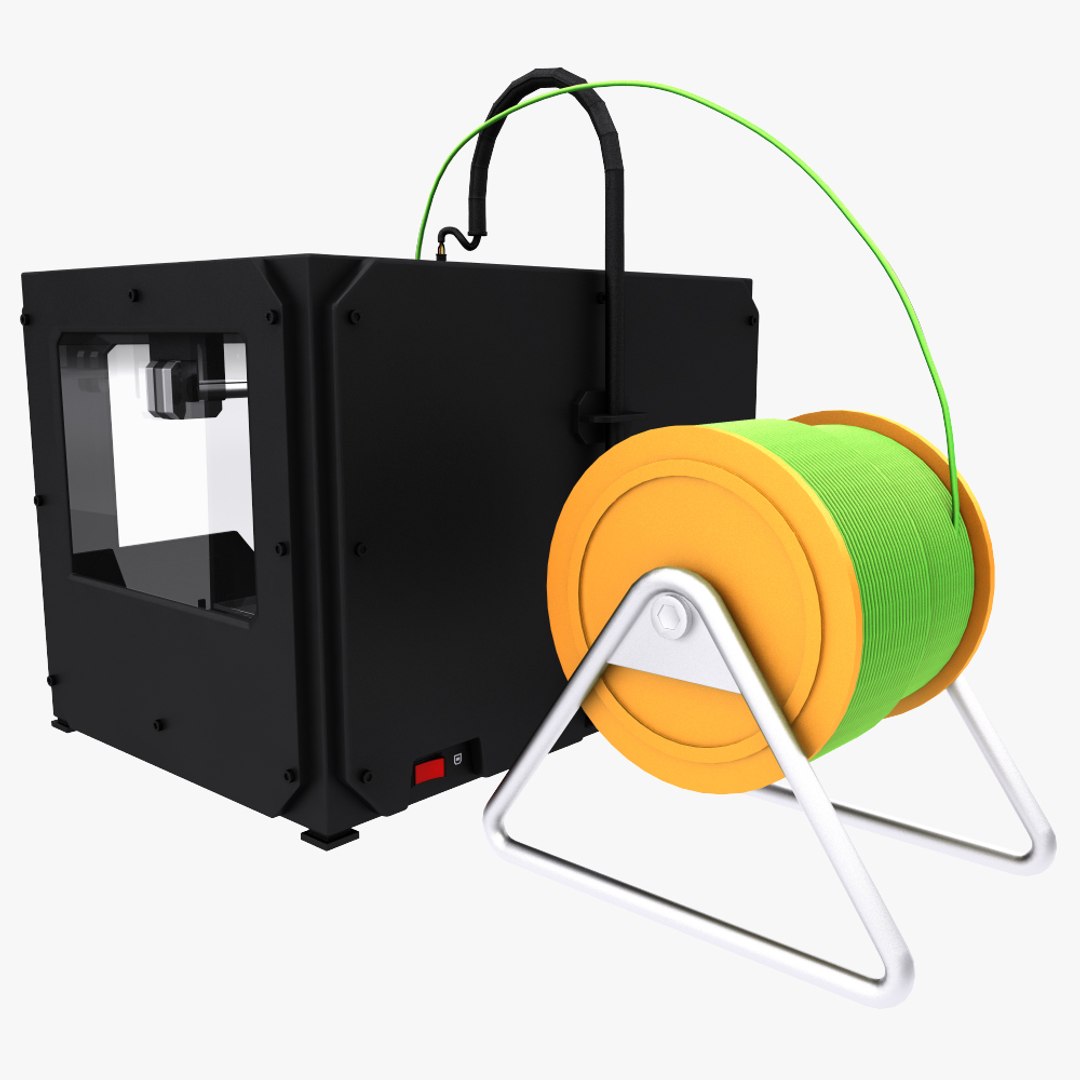 3d Makerbot Replicator Printer Model