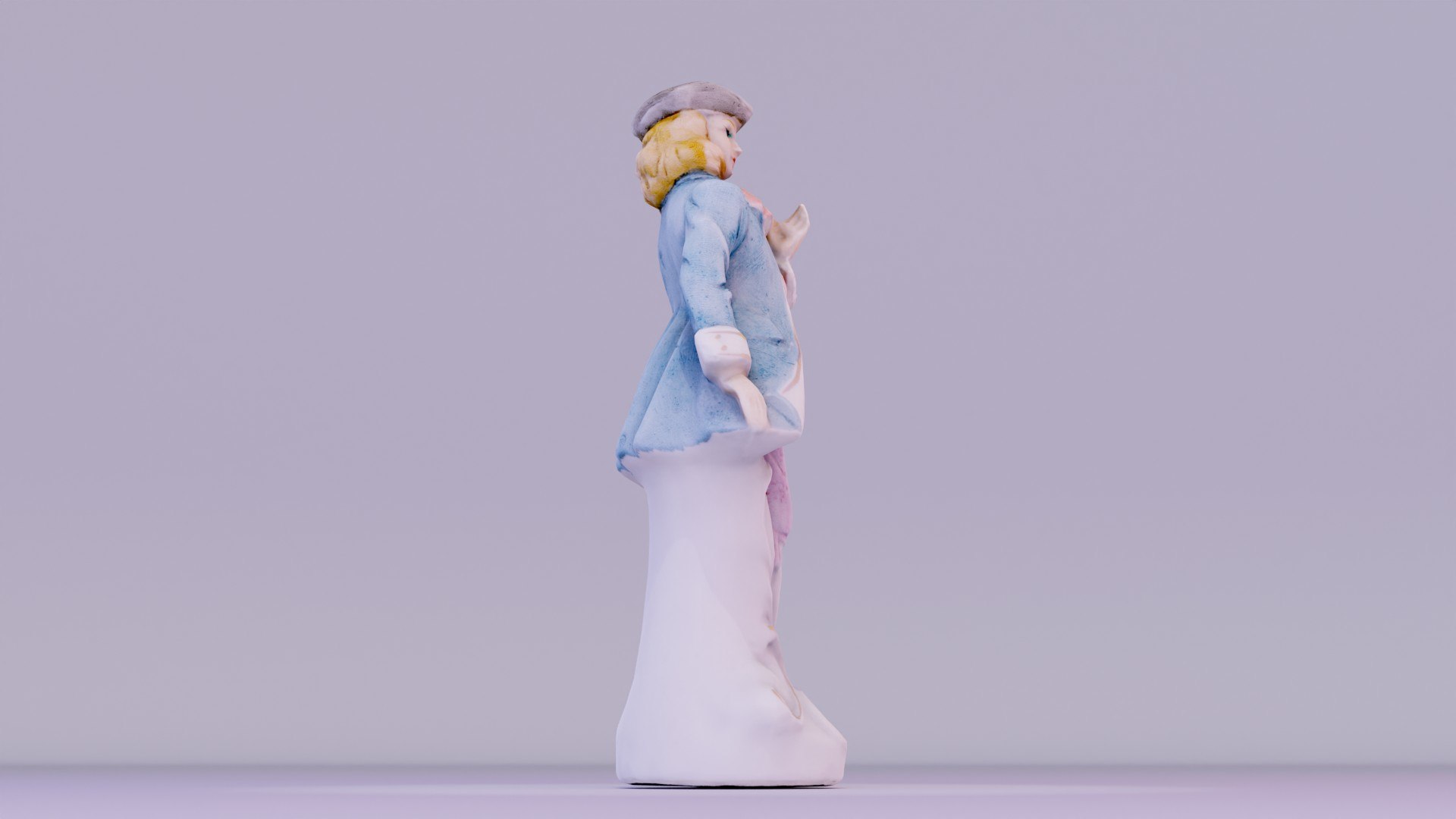 3D Gentlemen Statue Low-poly 3D Model Model - TurboSquid 1955769