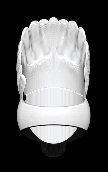 3D chief skull ring model - TurboSquid 1462325