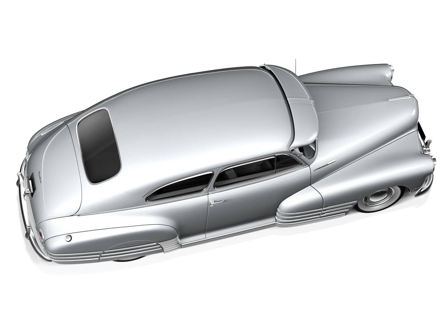 3D Chevrolet Fleetline Aerosedan 1948 - TurboSquid 2218524
