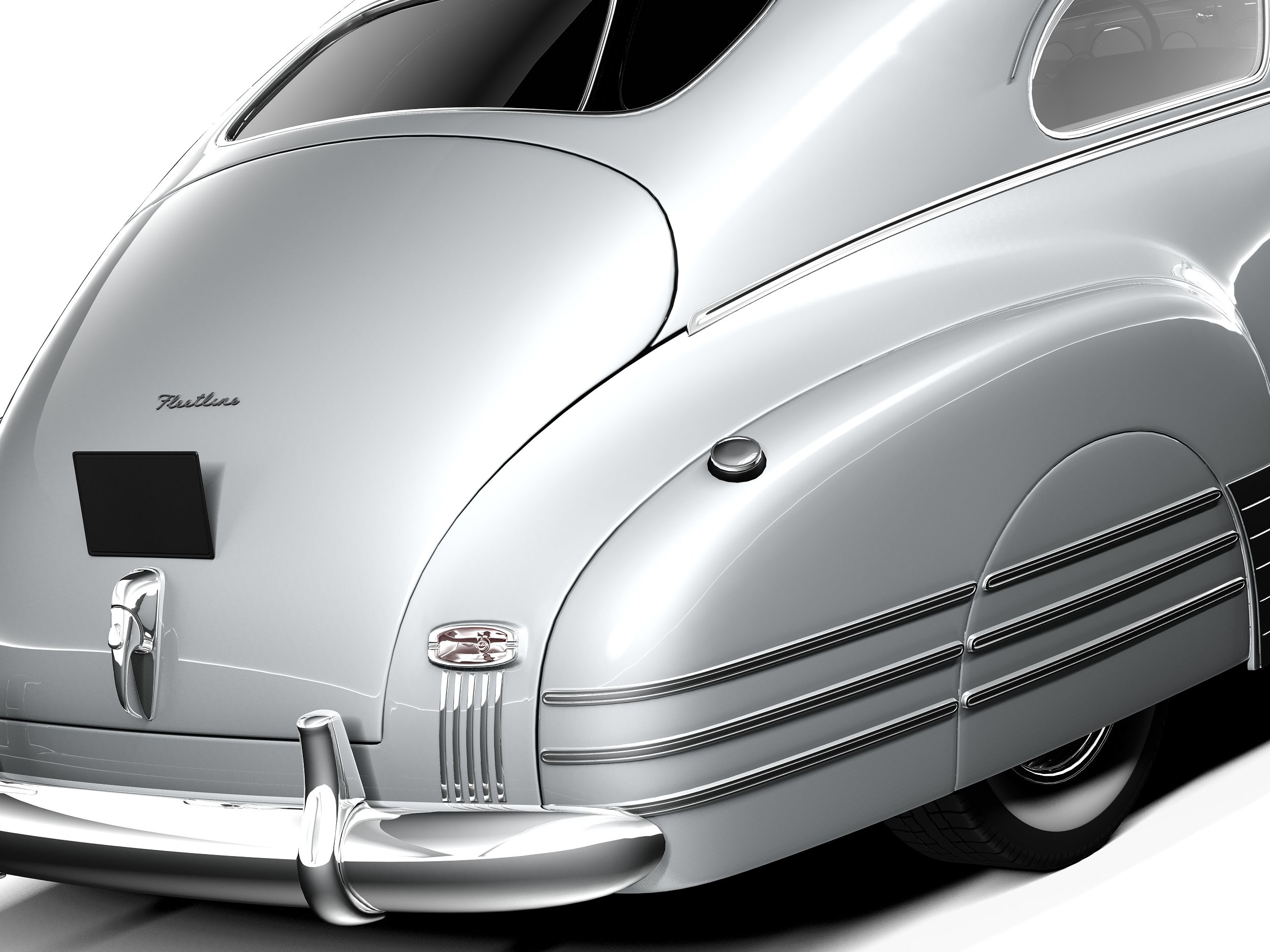 modelo 3d Chevrolet Fleetline Aerosedan 1948 - TurboSquid 2218524