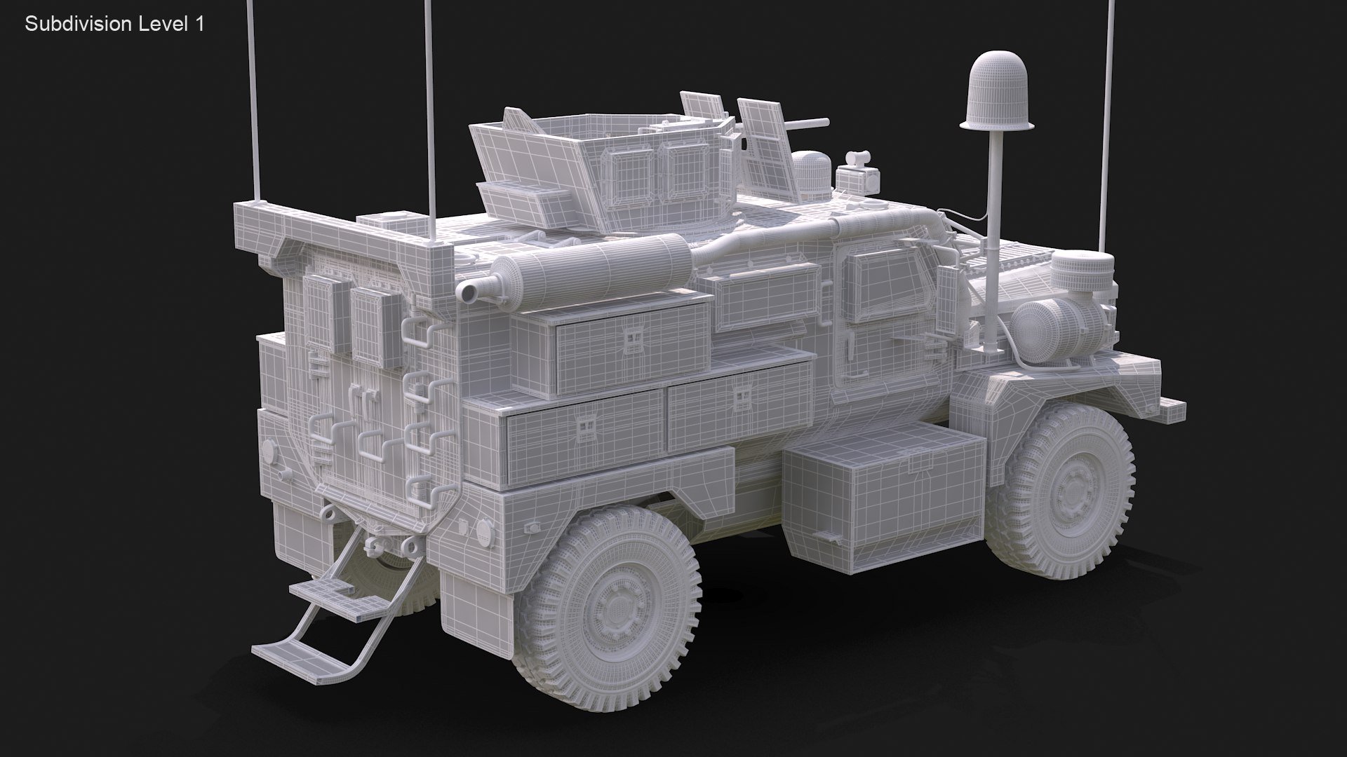 4x4 Mrap 3D Model - TurboSquid 1665351