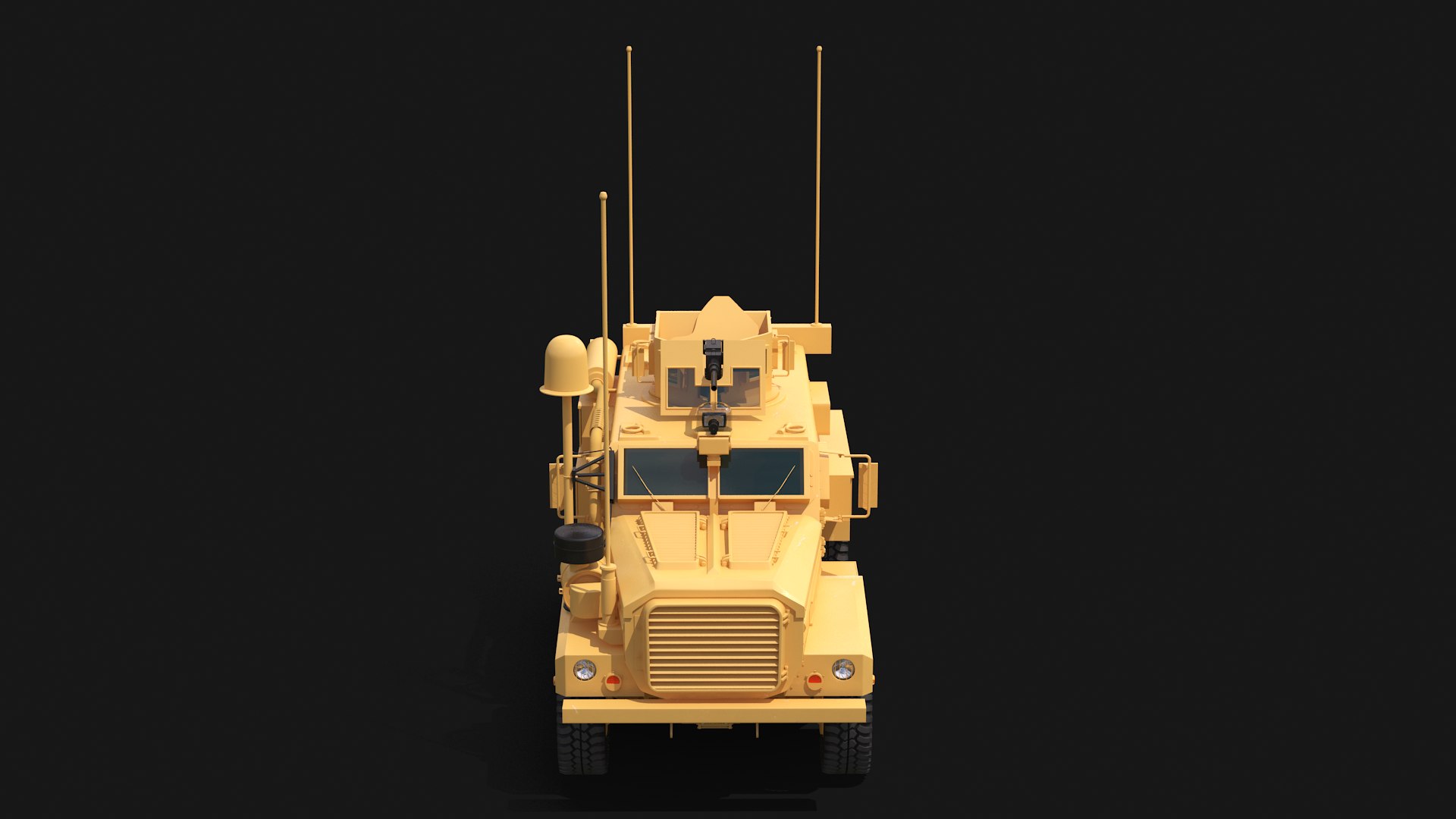 4x4 Mrap 3D Model - TurboSquid 1665351