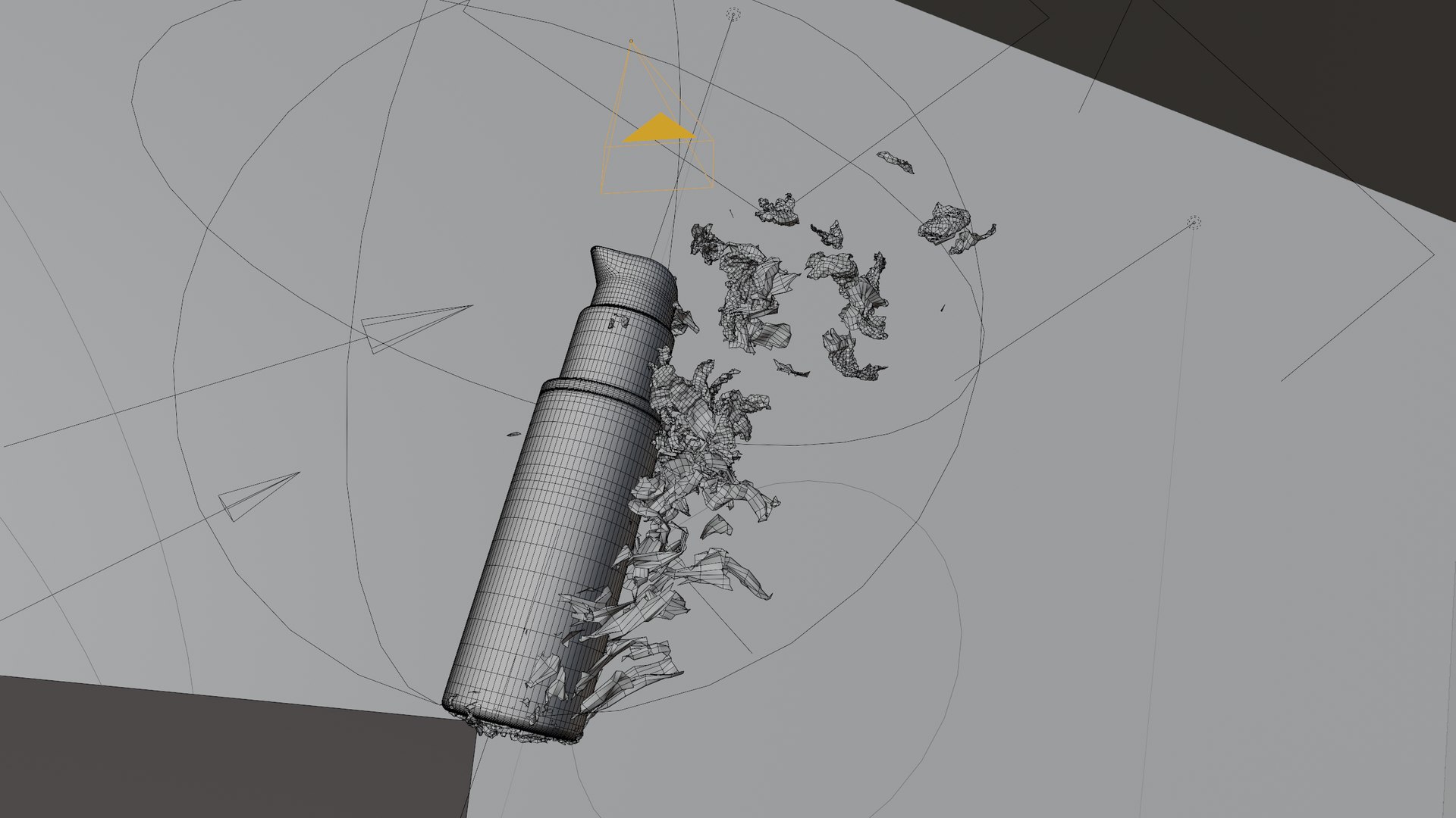 Golden Peel-Off Effect 3D - TurboSquid 2232358