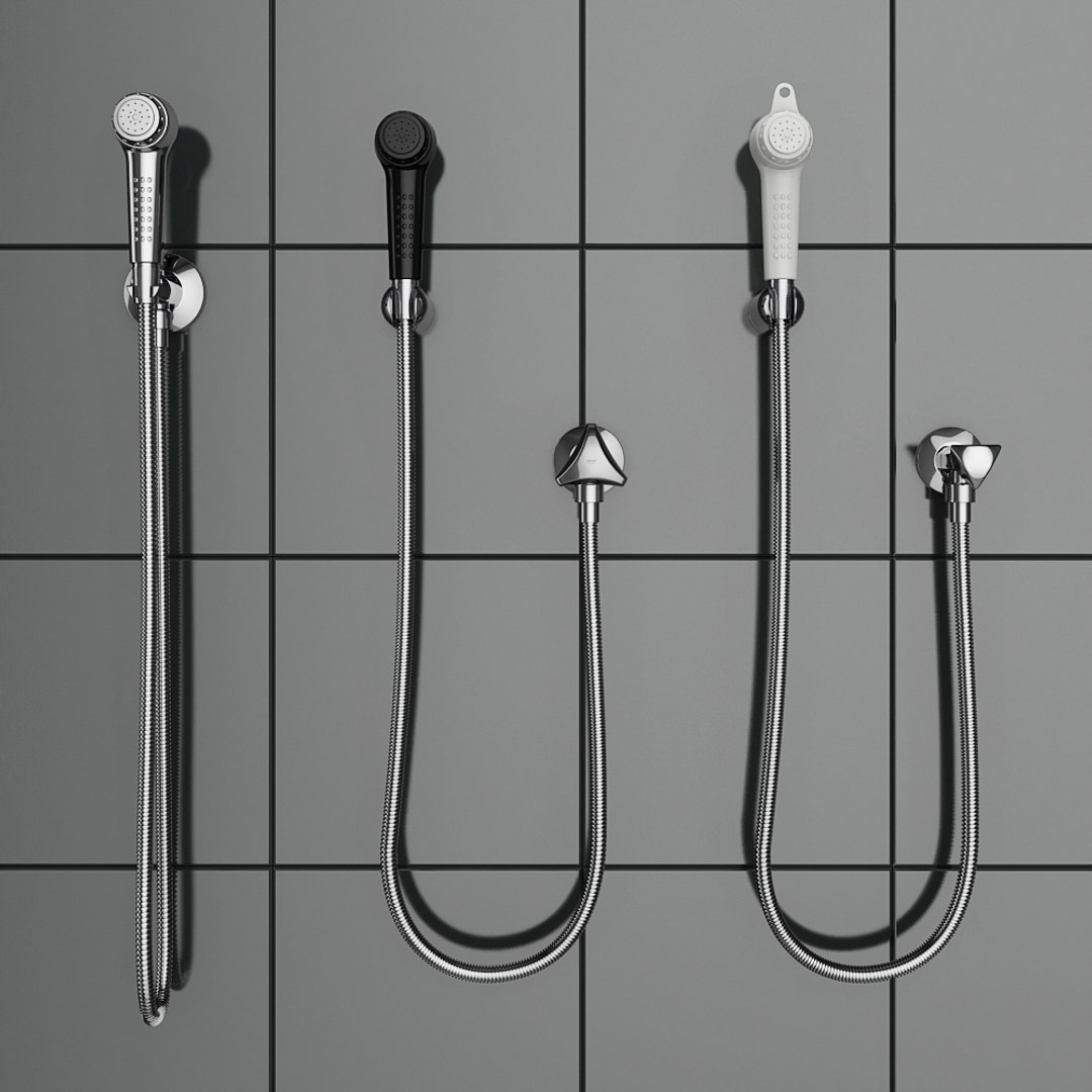 3D Hygienic Shower Grohe Trigger - TurboSquid 1437127