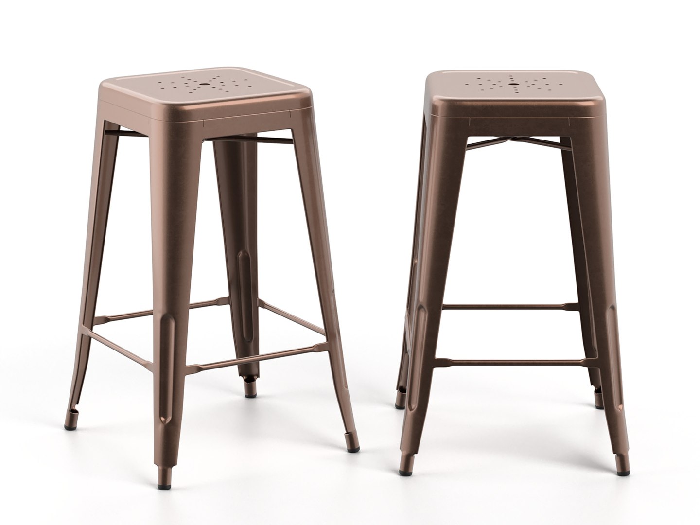 Indus Barstool 66cm RendezVousDeco 3D Model - TurboSquid 2294725