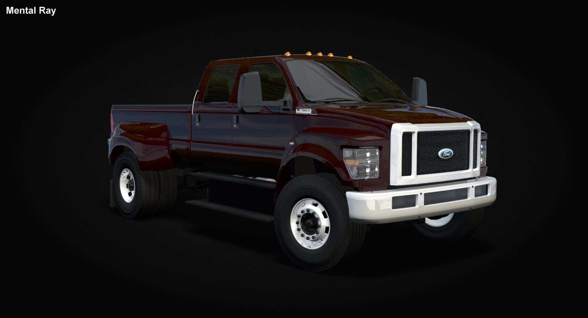 F-650 Pickup 3D - TurboSquid 1241599