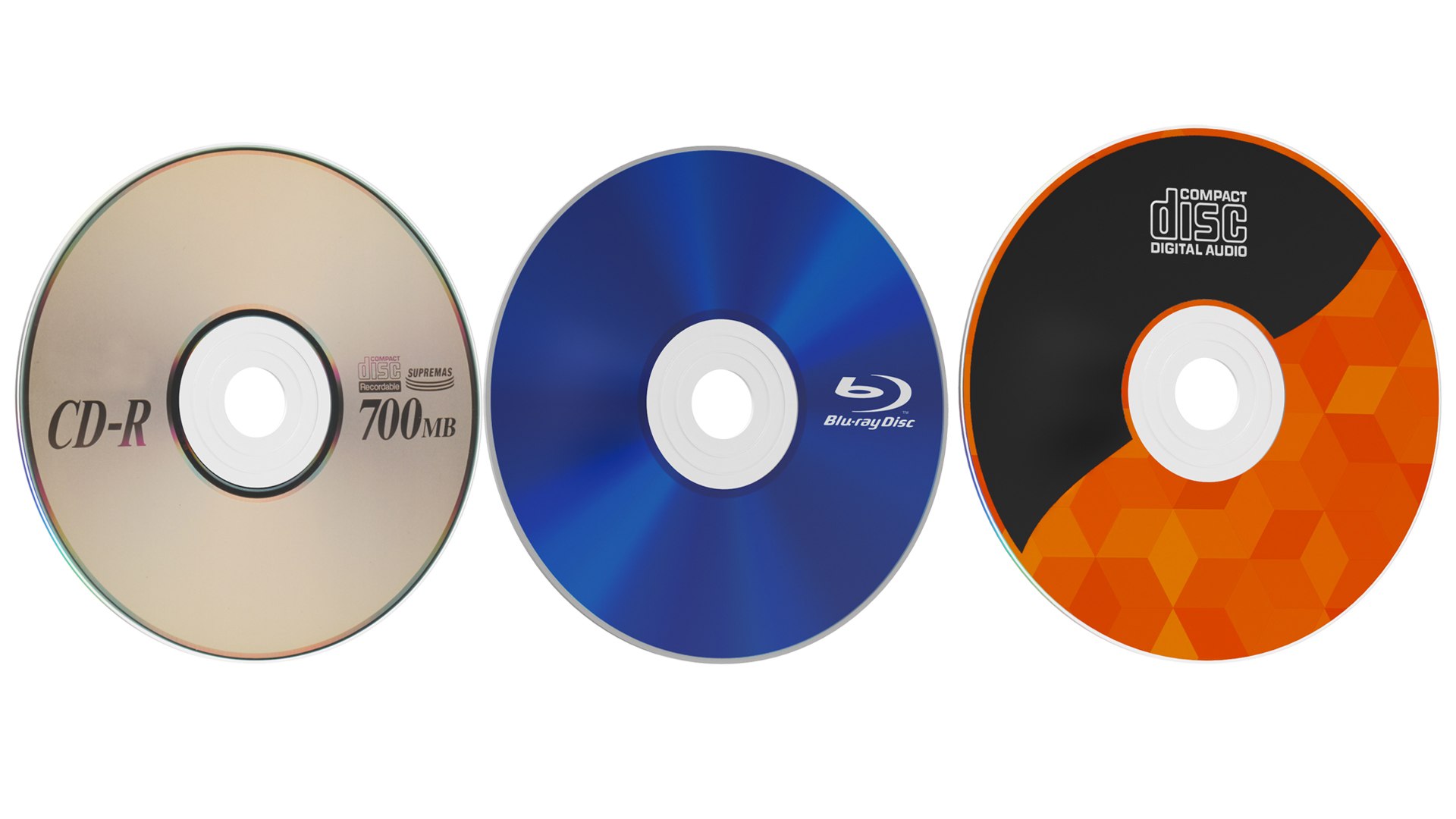 3D Three CD Collection - TurboSquid 1852695