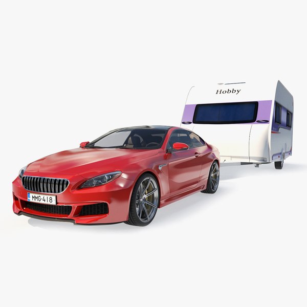 Sedan hobby caravan ontour model - TurboSquid 1270852