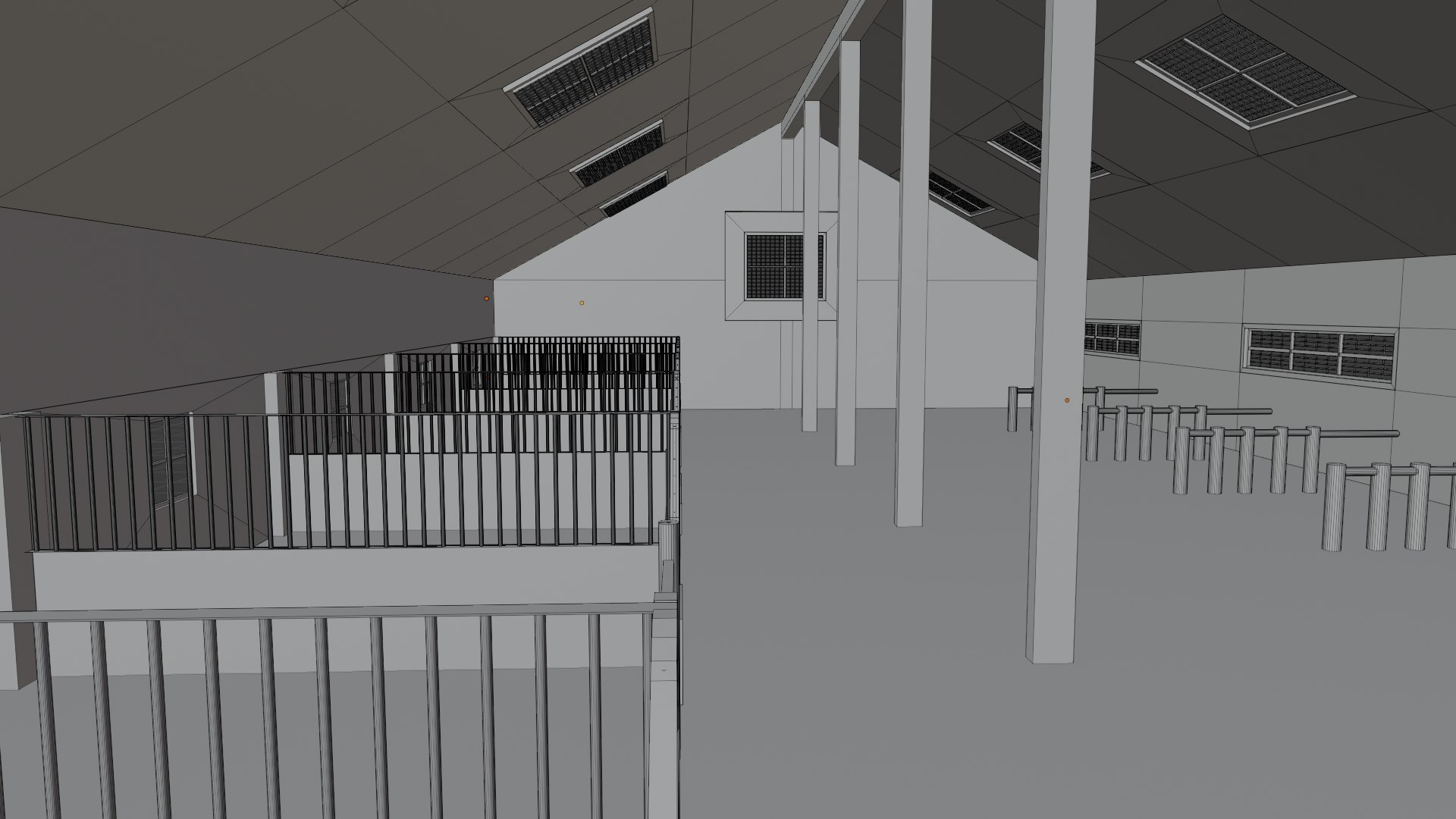 Horse Stable 3D Model - TurboSquid 2159195