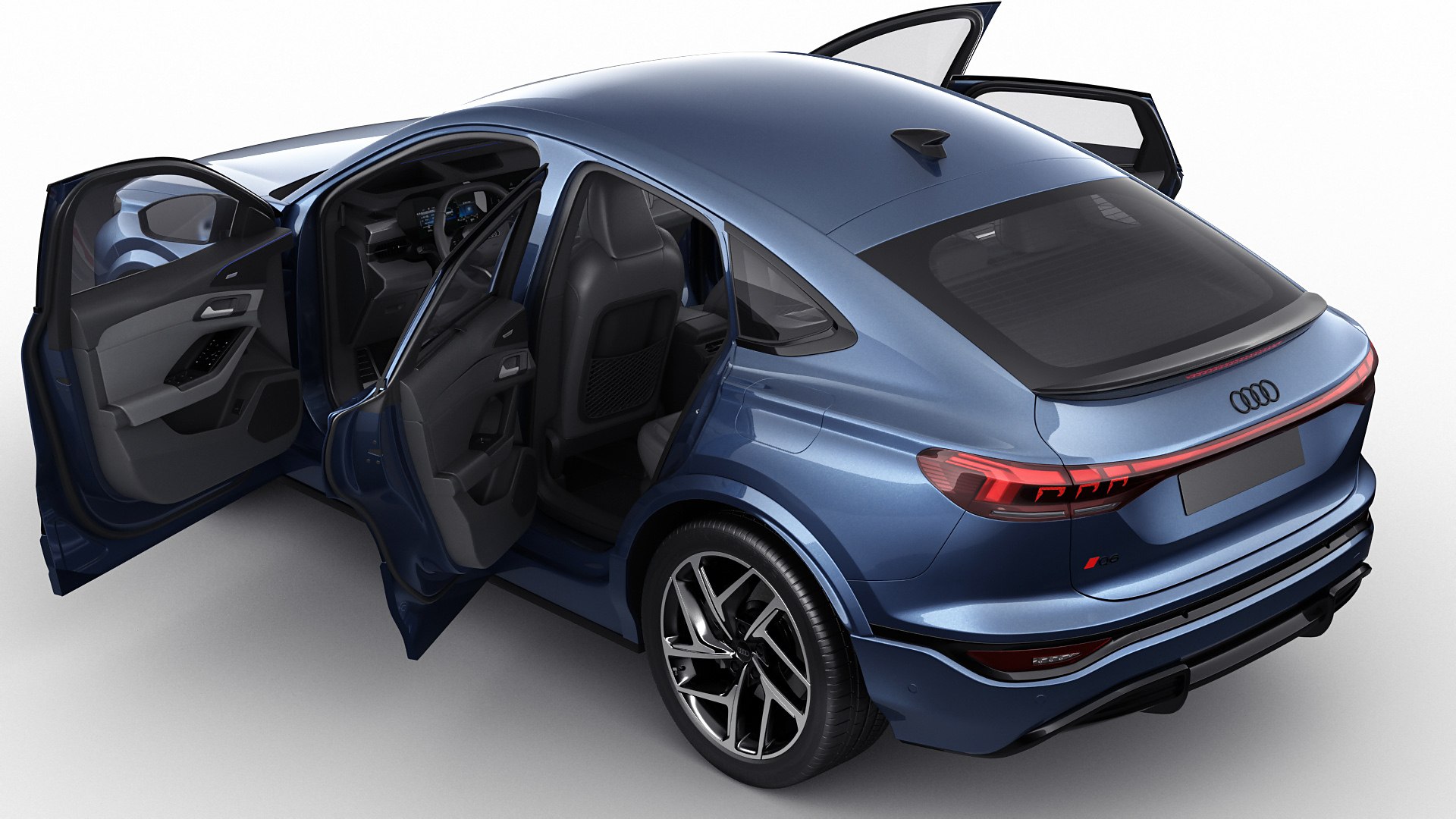 Audi Q6 Sportback E-tron 2025 3D - TurboSquid 2329030