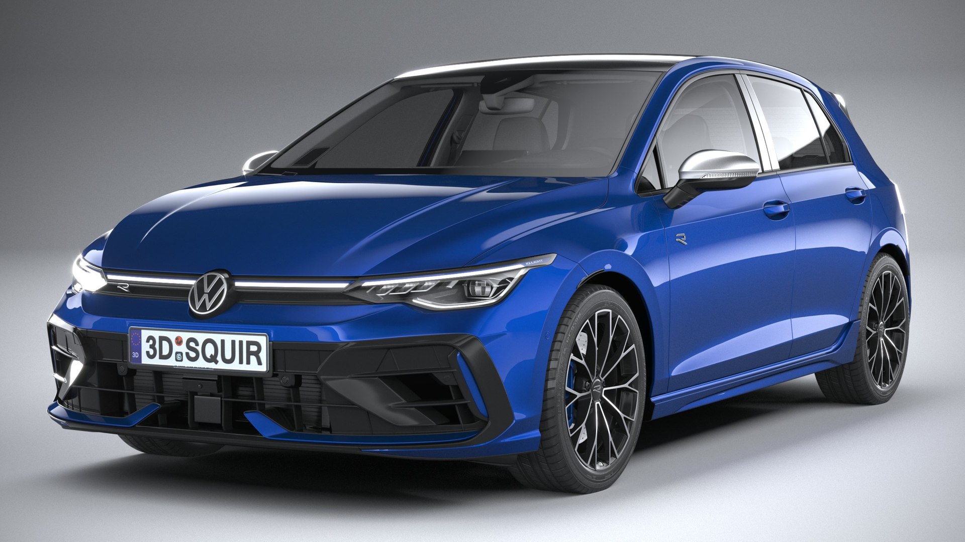 3D Volkswagen Golf R 2025 - TurboSquid 2255240