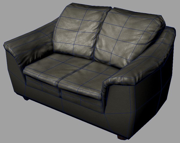 couch normal engines 3d model