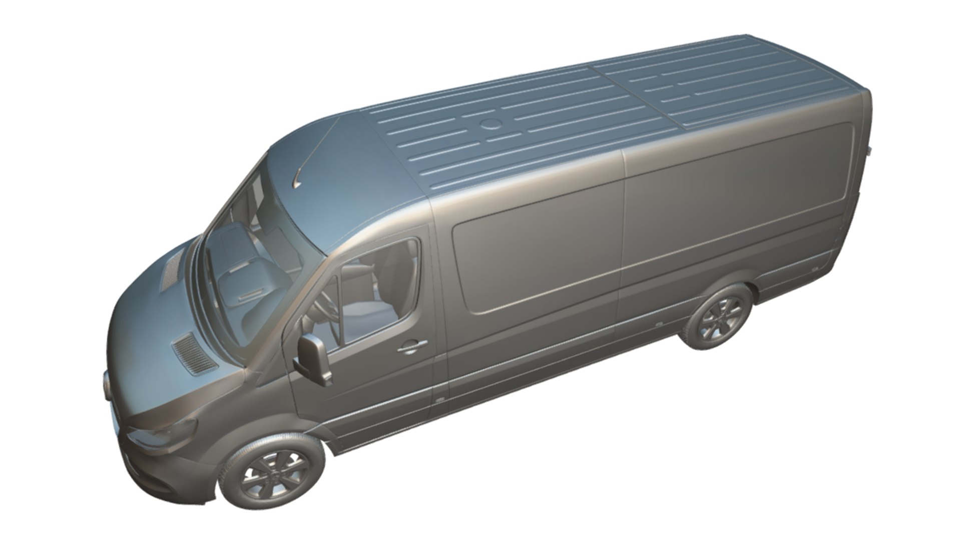 3D New Mercedes-Benz Sprinter Cargo Van H1 L3 2024 Model - TurboSquid ...