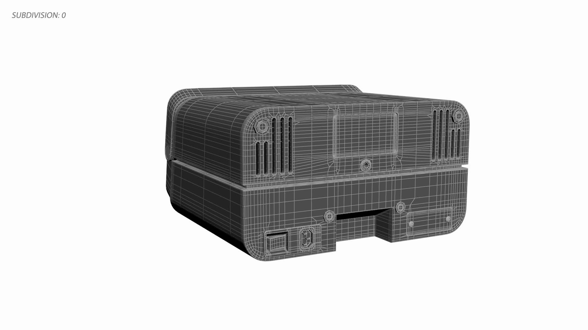 3D Respiratory Therapy Device IPPB - TurboSquid 2288184