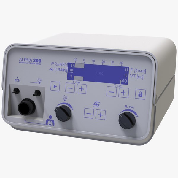 modelo 3d Dispositivo de terapia respiratoria IPPB - TurboSquid 2288184