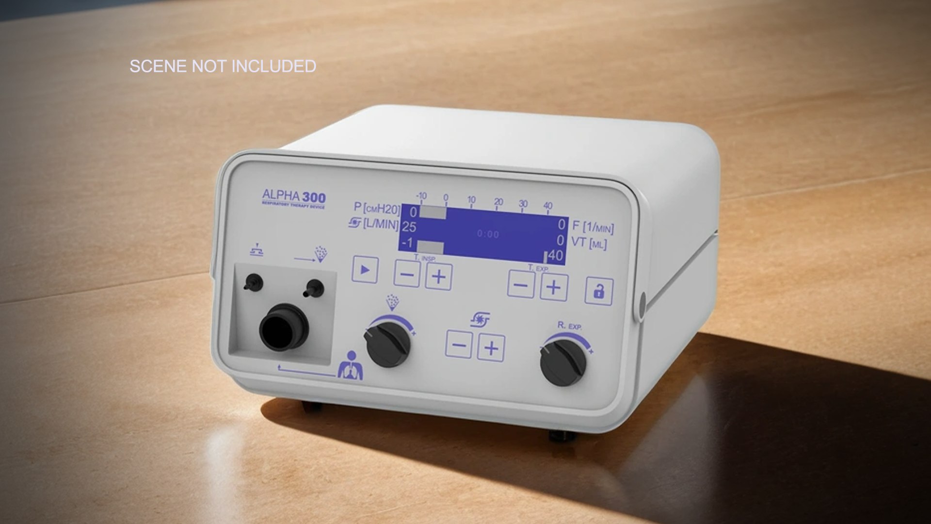 3D Respiratory Therapy Device IPPB - TurboSquid 2288184