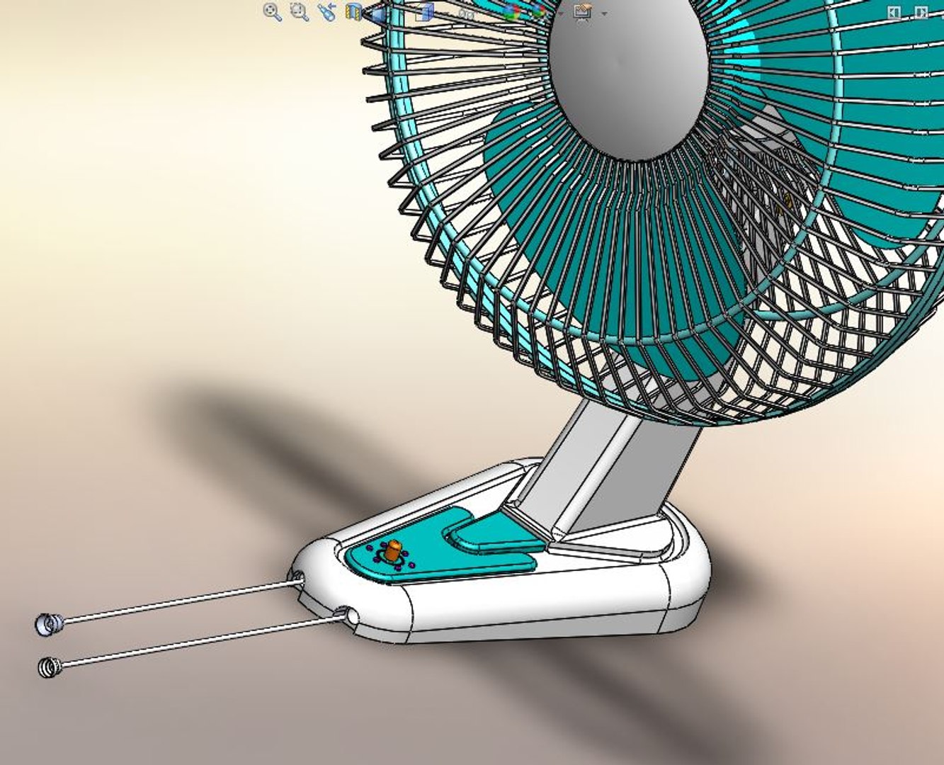 3D Electric Fan - TurboSquid 1458010