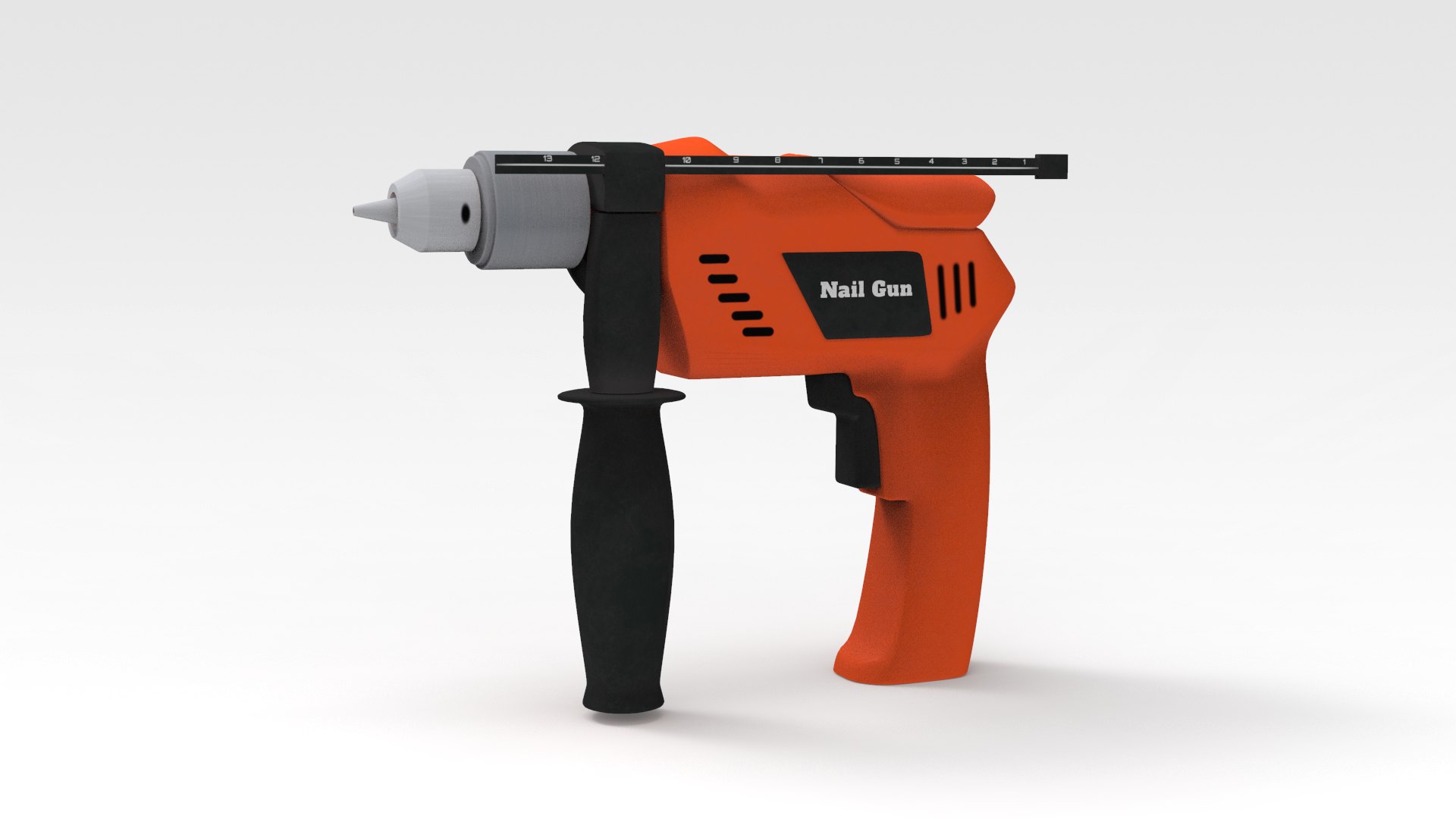 Nail Gun Model - TurboSquid 1755383