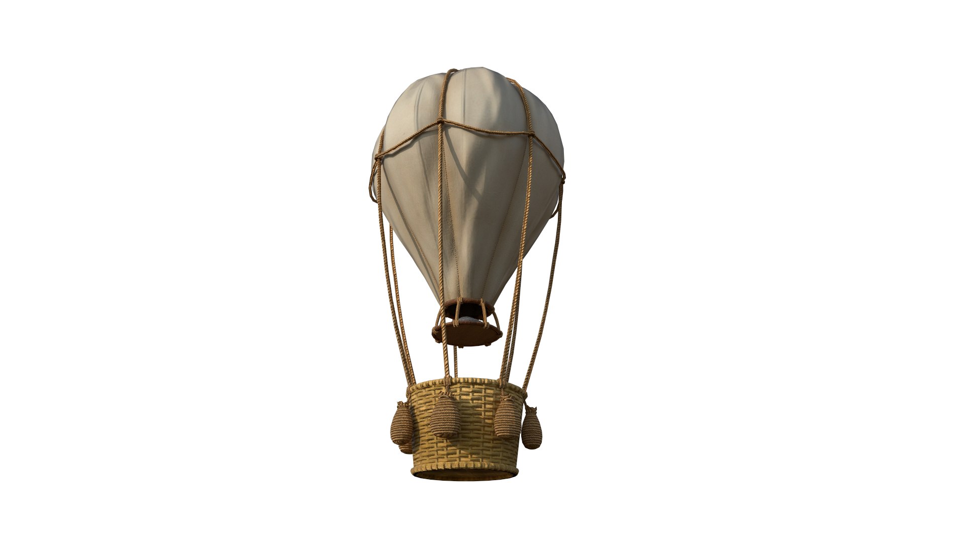 Stylized Hot Air Balloon PBR Game Ready Low-poly Model 3D - TurboSquid ...