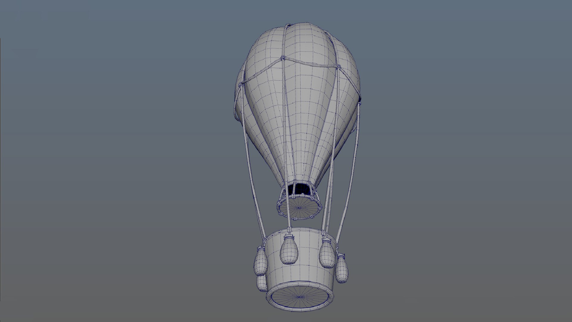 Stylized Hot Air Balloon PBR Game Ready Low-poly Model 3D - TurboSquid ...
