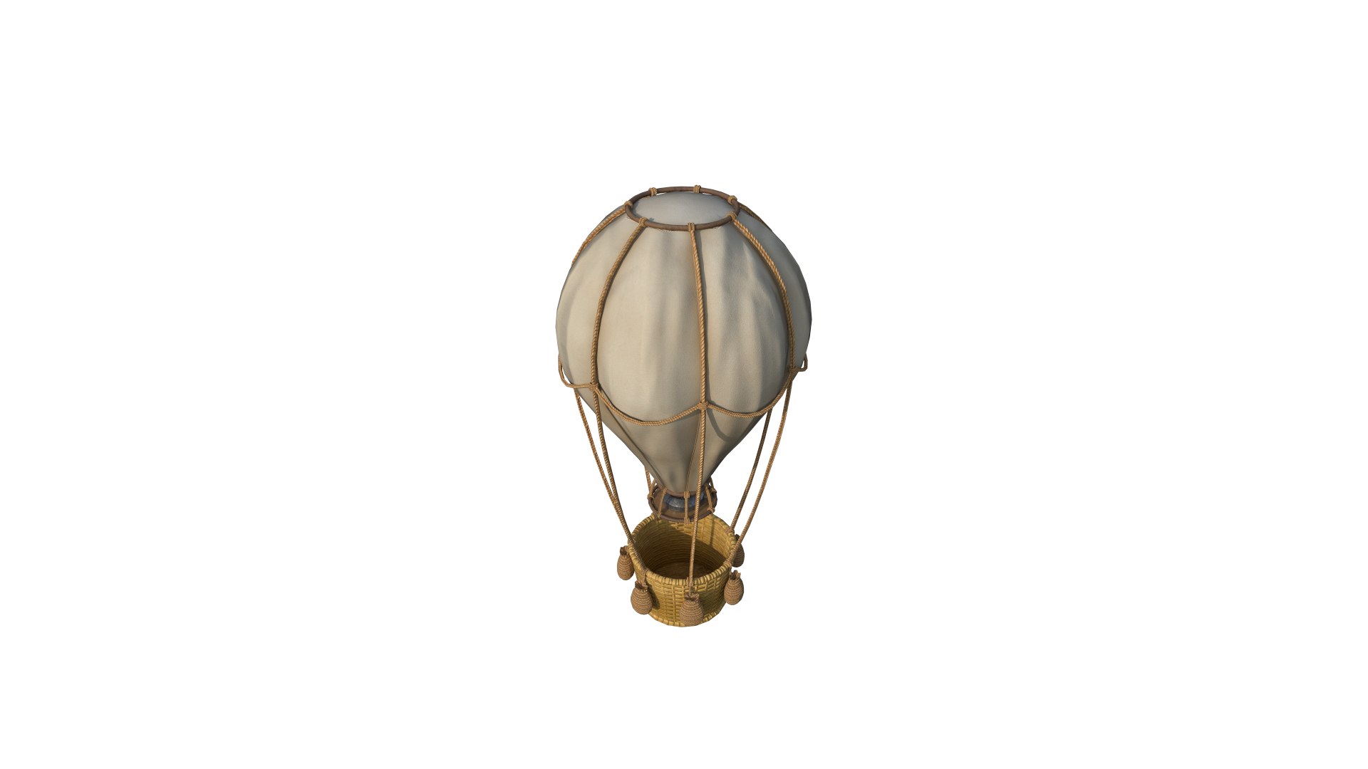 Stylized Hot Air Balloon PBR Game Ready Low-poly Model 3D - TurboSquid ...
