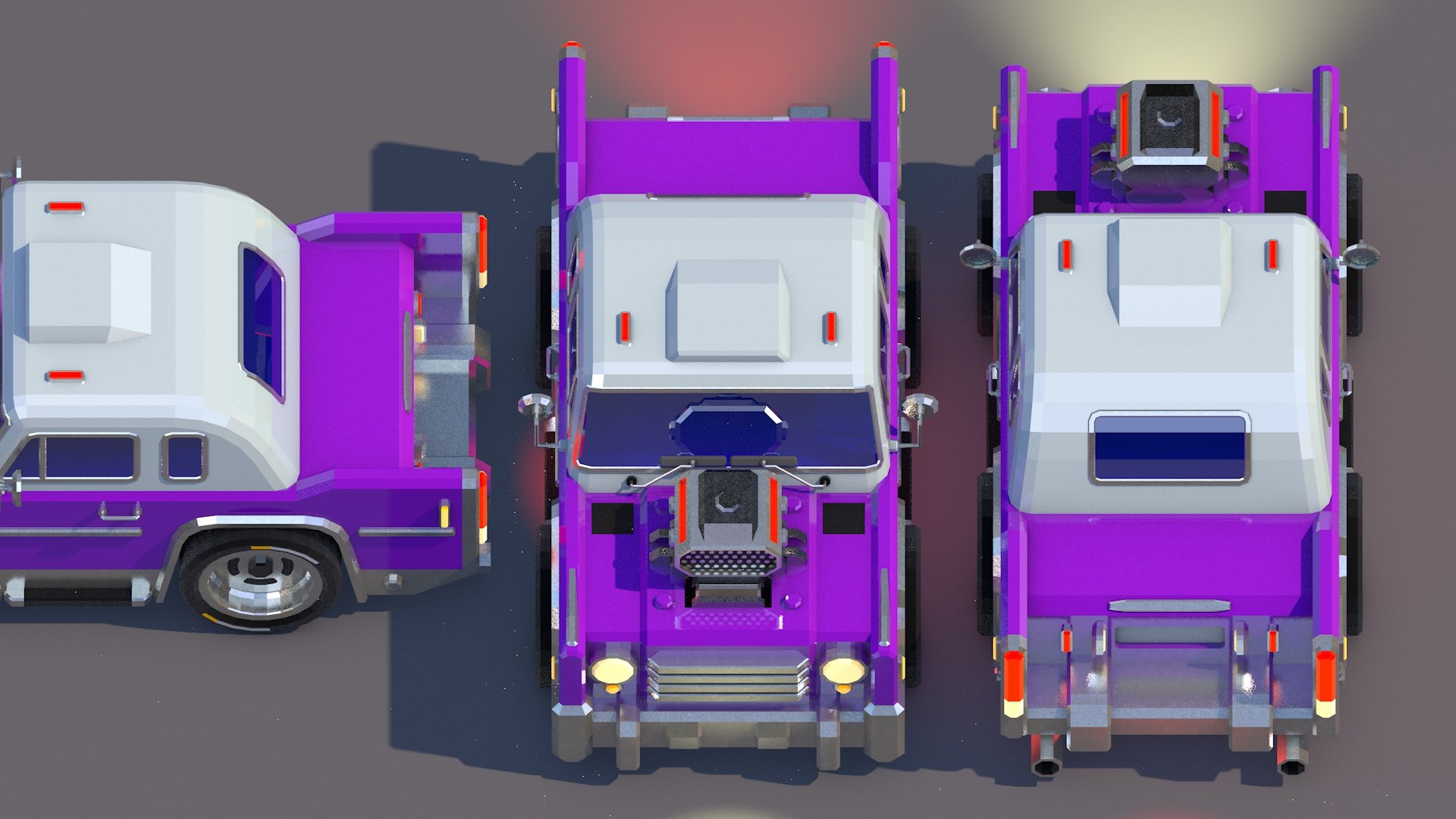 Drag Racer - Purple 3D Model - TurboSquid 2133695