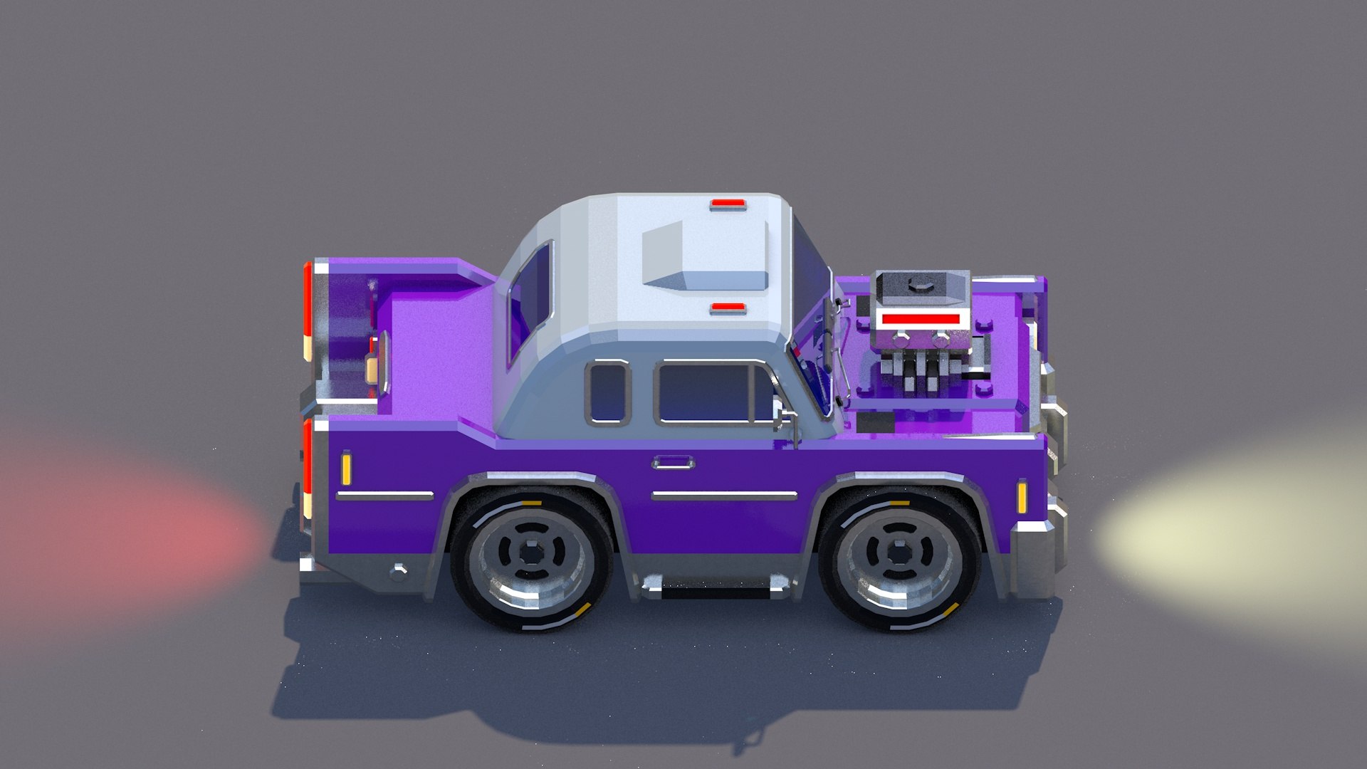 Drag Racer - Purple 3D Model - TurboSquid 2133695