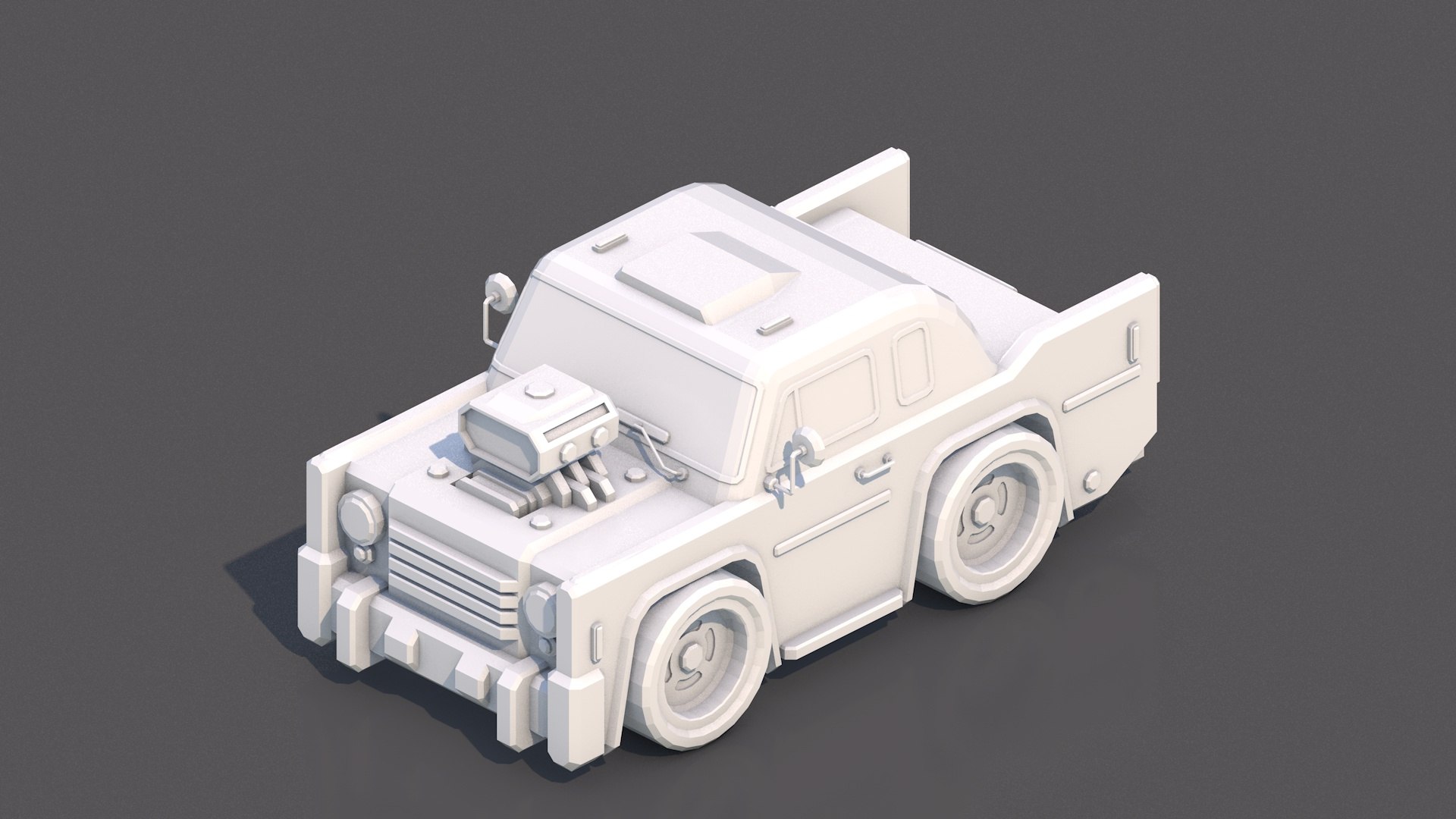 Drag Racer - Purple 3D Model - TurboSquid 2133695