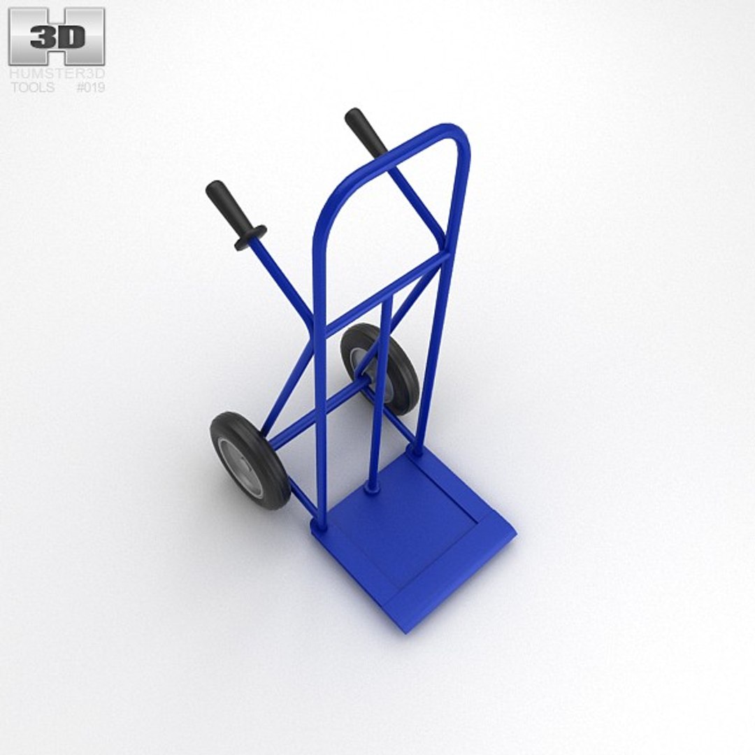 hand trolley 3d model