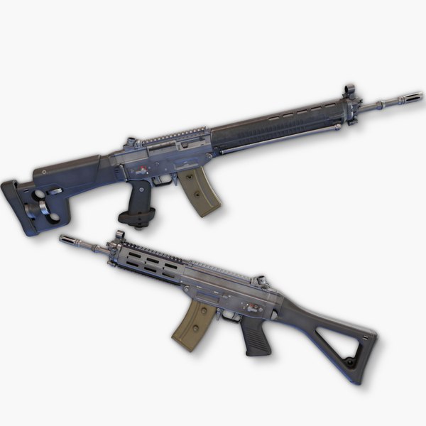 modelo 3d SIG SG 550 - TurboSquid 2216333