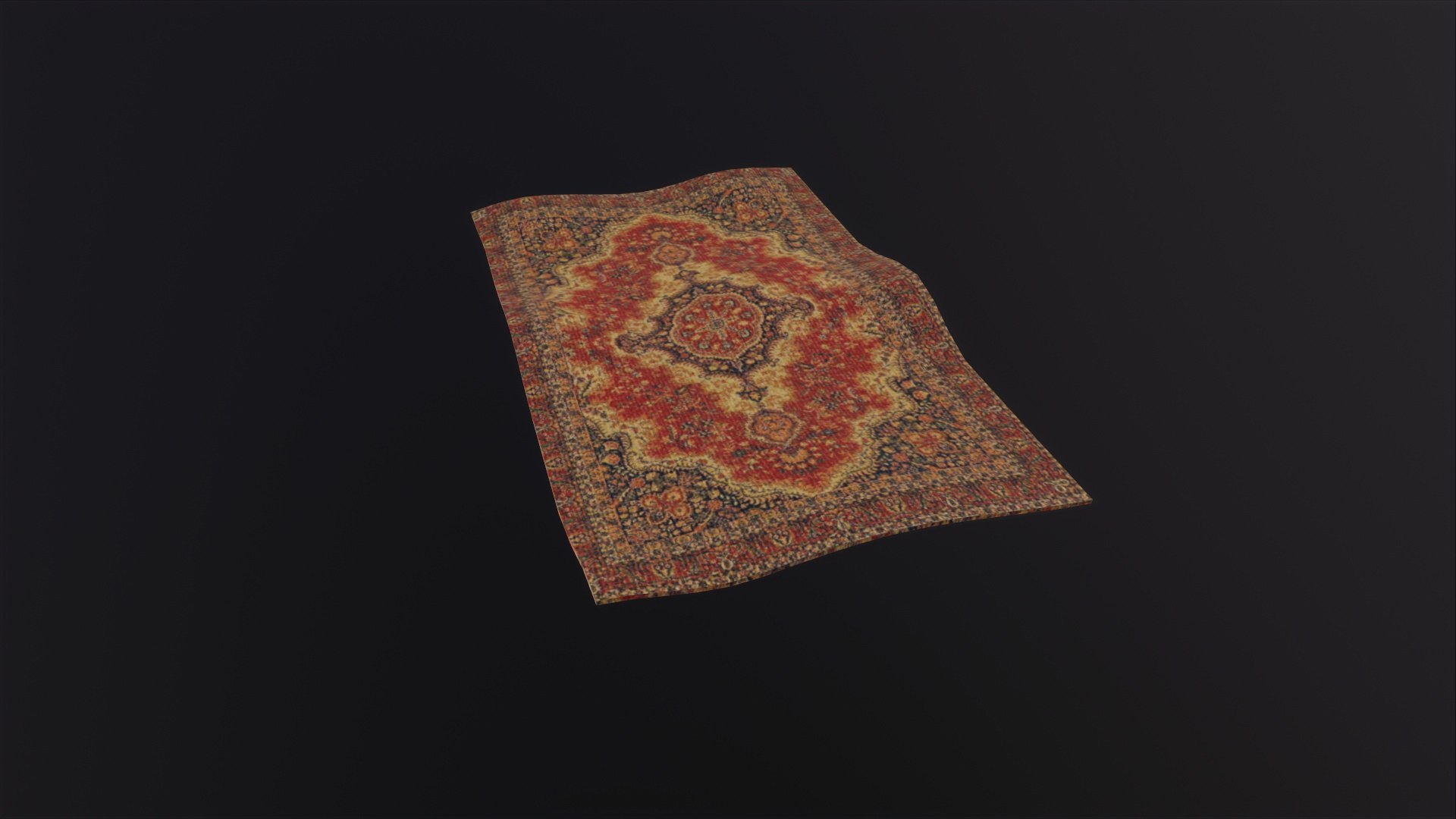Persian Carpet Design 3D Model - TurboSquid 2116214