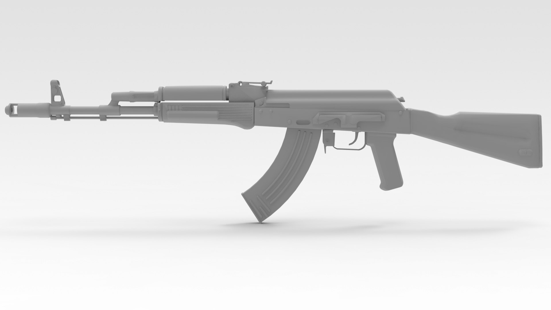 3D Model Assault Rifle - TurboSquid 1787949