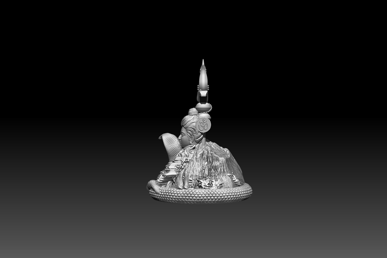 Trishul 3D Model Mahadev STL File For 3D Printing 3D Print Model 3D ...