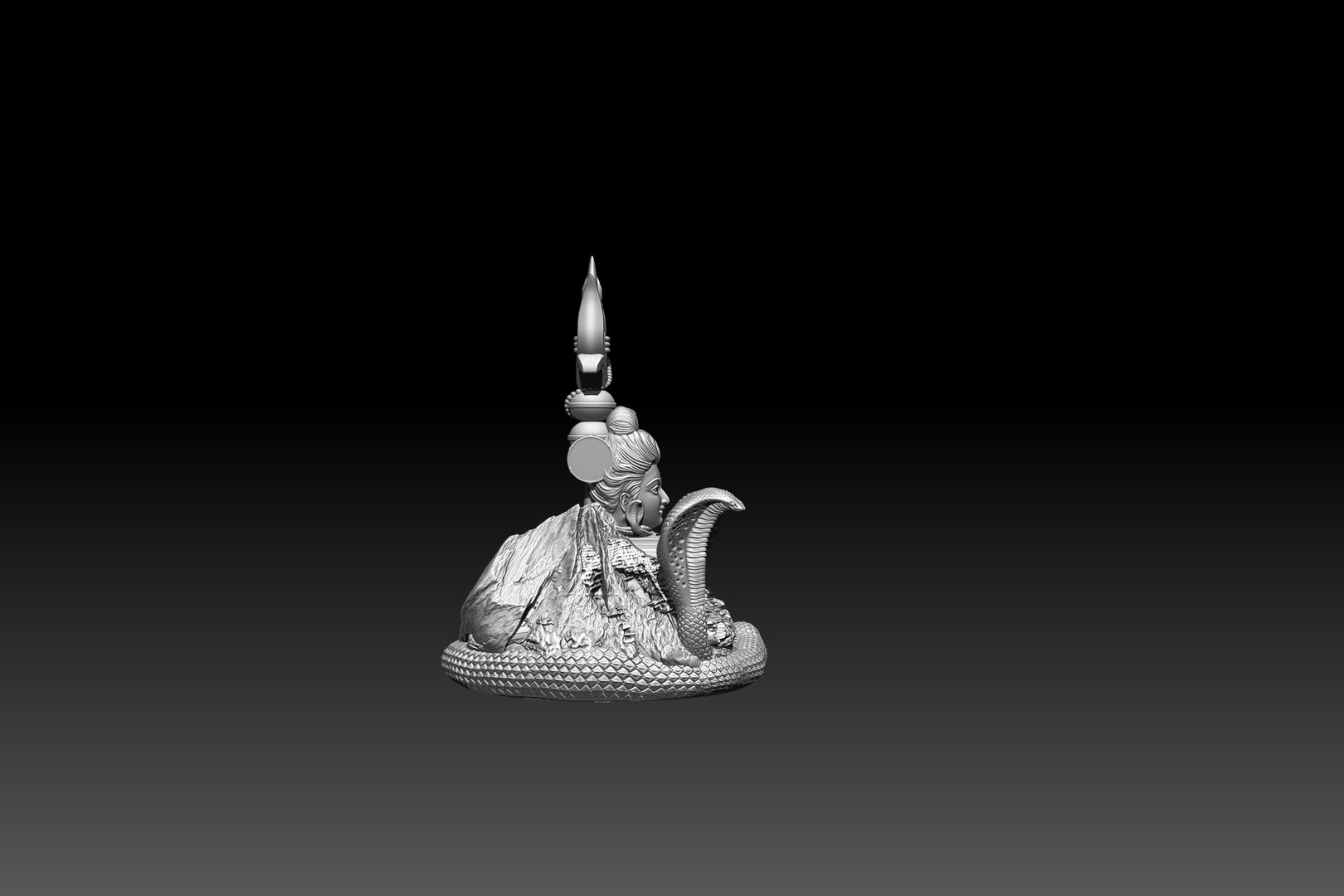 Trishul 3D Model Mahadev STL File For 3D Printing 3D Print Model 3D ...
