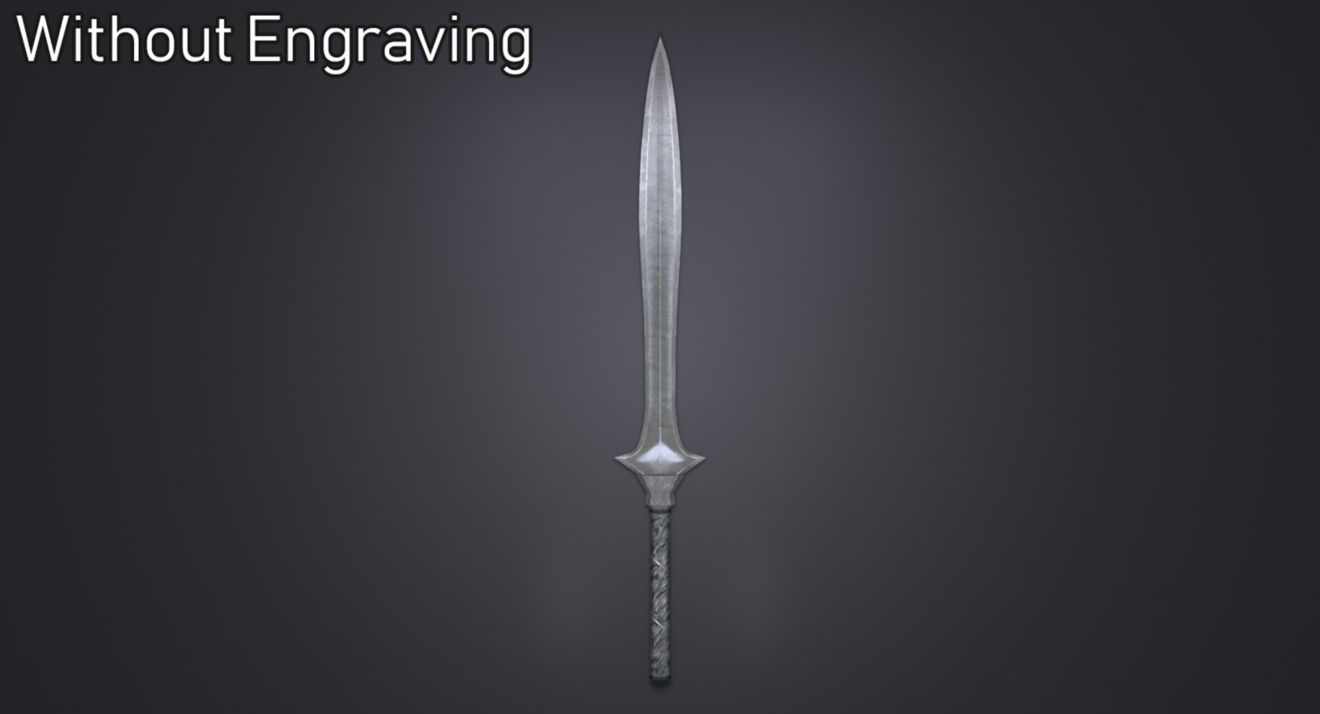 3D stylized dark sword - TurboSquid 1370838