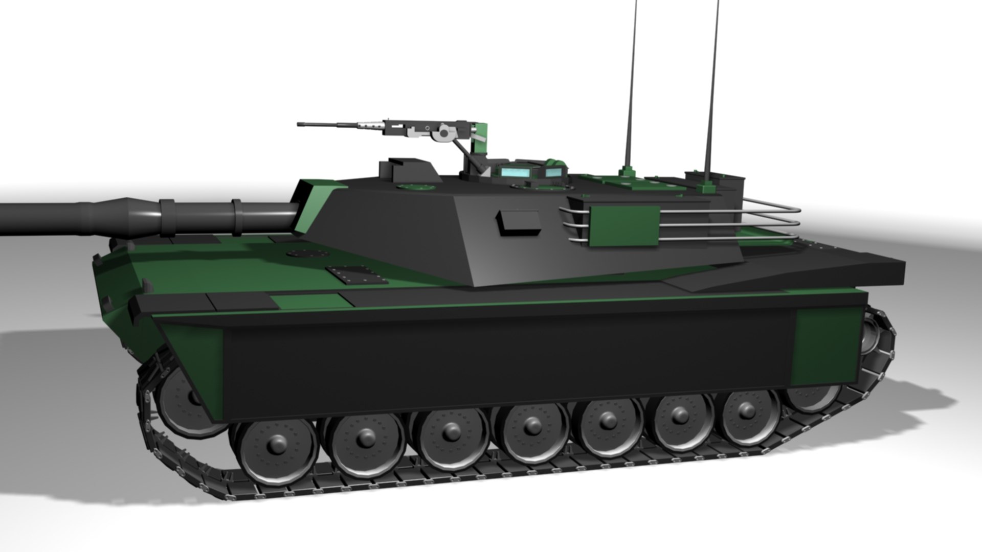 Abrams 3d Model