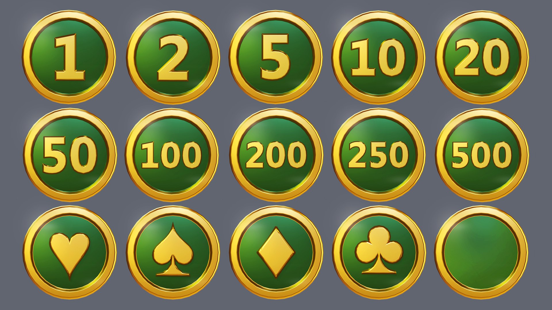 3D Coins 1 model - TurboSquid 1970087