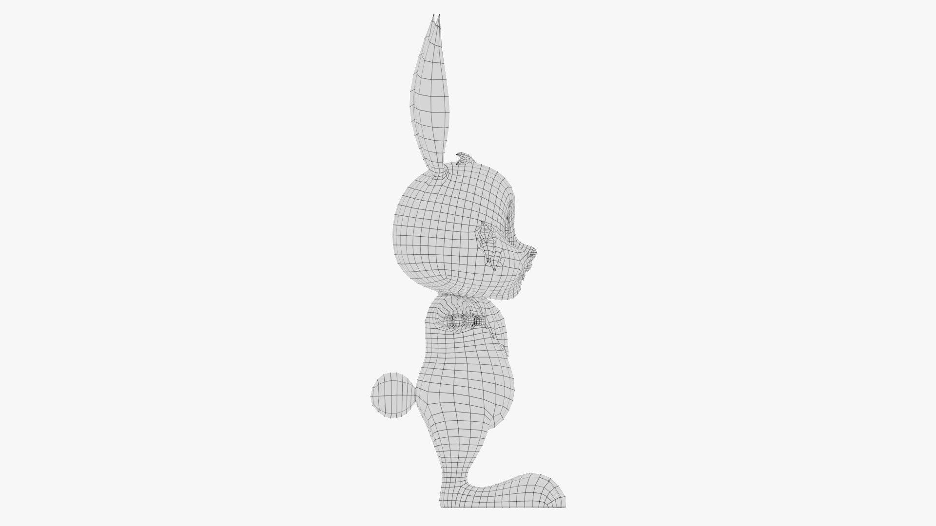 Cartoon Rabbit 3D Model - TurboSquid 1836971