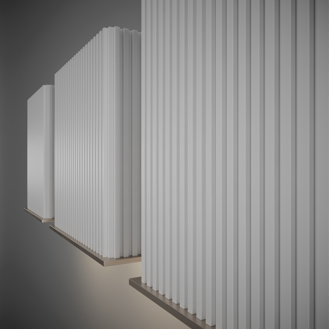 Ribbed Kitchen Vent Hoods 3 Sizes 36 inch - 48 inch - 60 inch 3D model ...