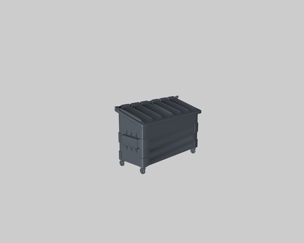 dumpster 3d model