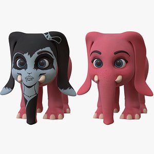 Cartoon Elephant USD Models for Download | TurboSquid
