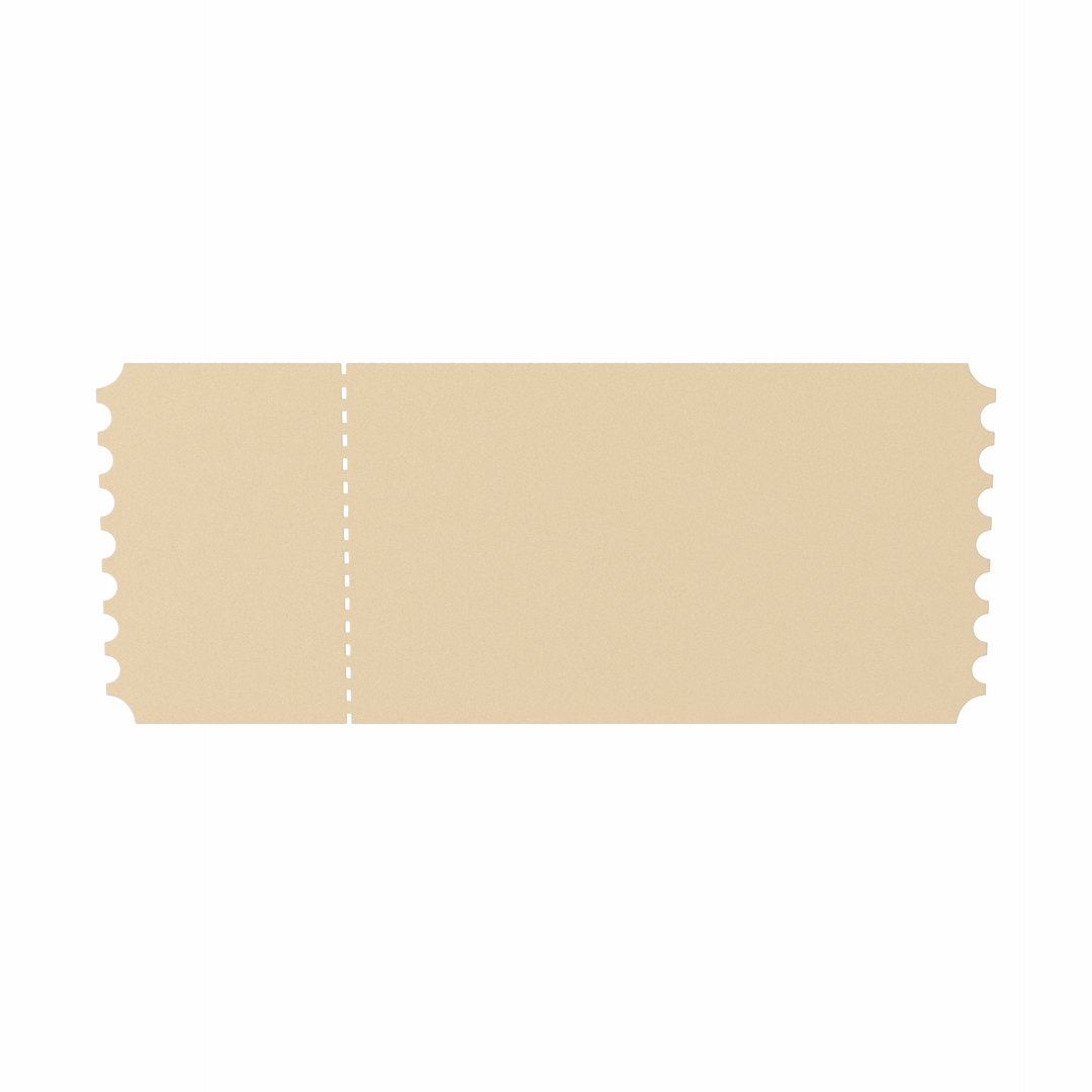 Paper Ticket 3D - TurboSquid 2026135