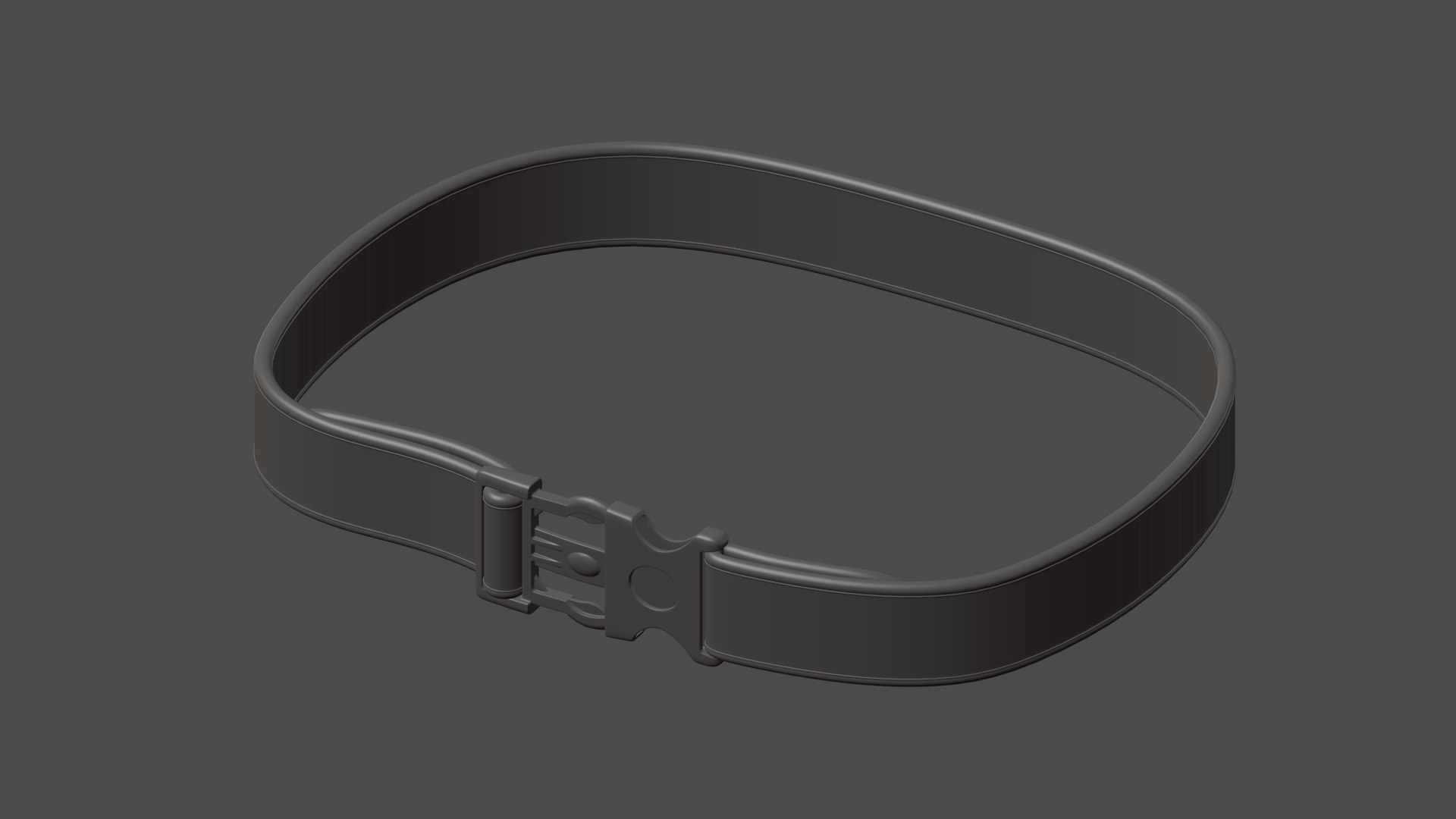 Tactical Belt 3d 3ds