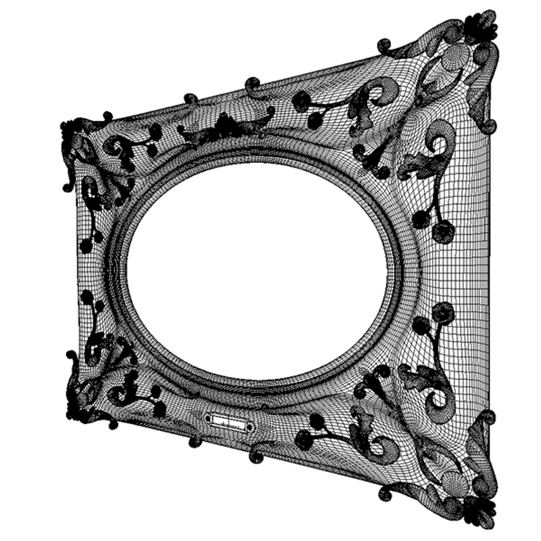 3d picture mirror frame