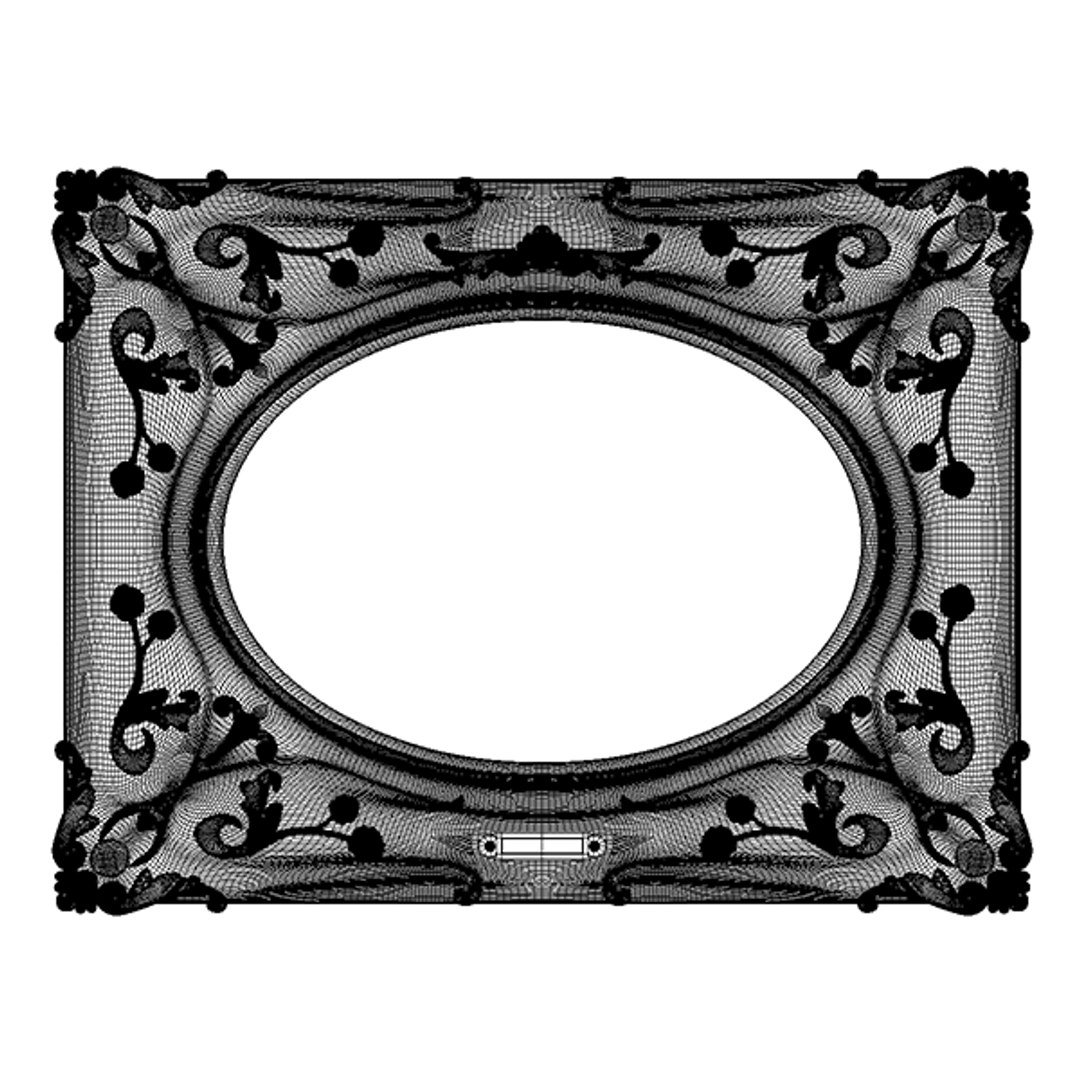 3d picture mirror frame