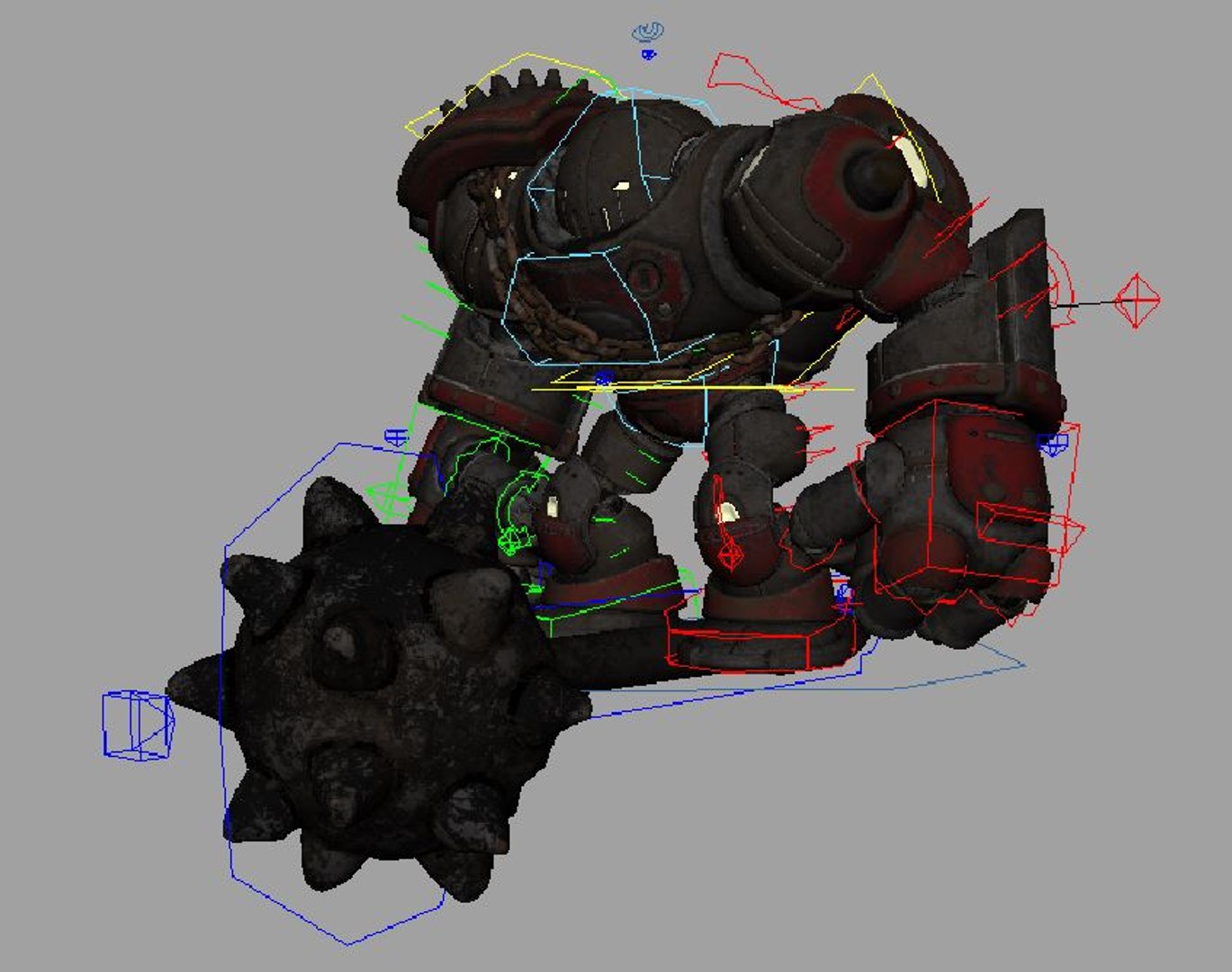 Rig Model - TurboSquid 1257551