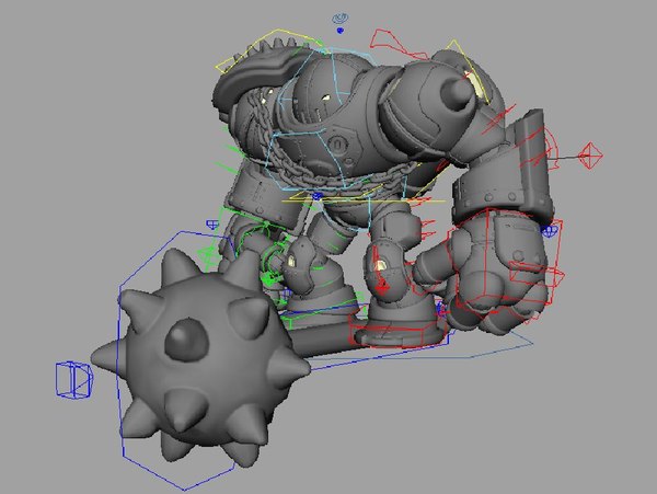 Rig model - TurboSquid 1257551