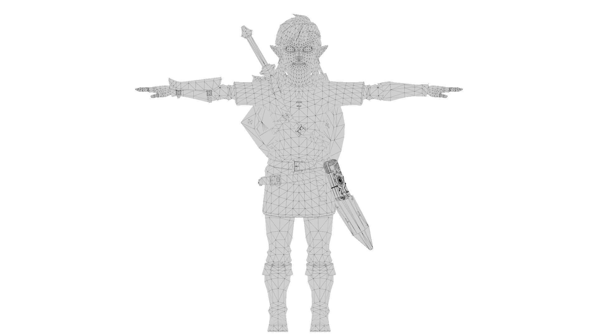 3D tloz botw link model - TurboSquid 1368544