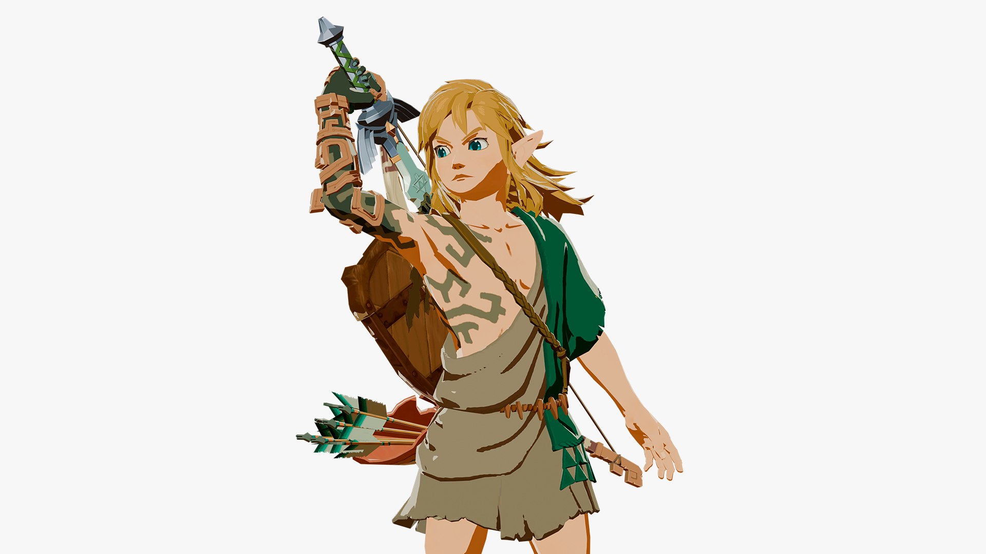 3D Tloz Botw Link Model - TurboSquid 1368544